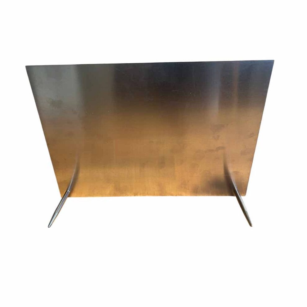 Signage Metal Support Bar 100mm - Sublimation Supplies