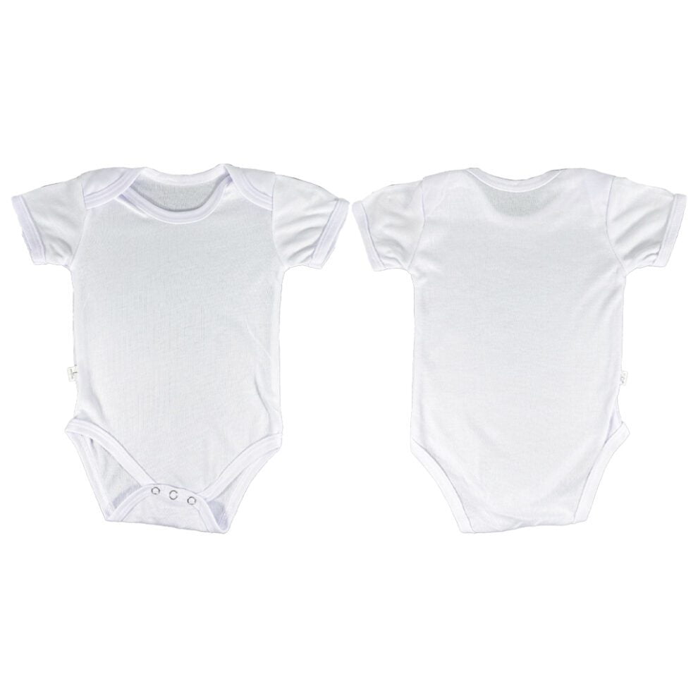 Onesie White Polyester Sublimation Blank - Sublimation Supplies