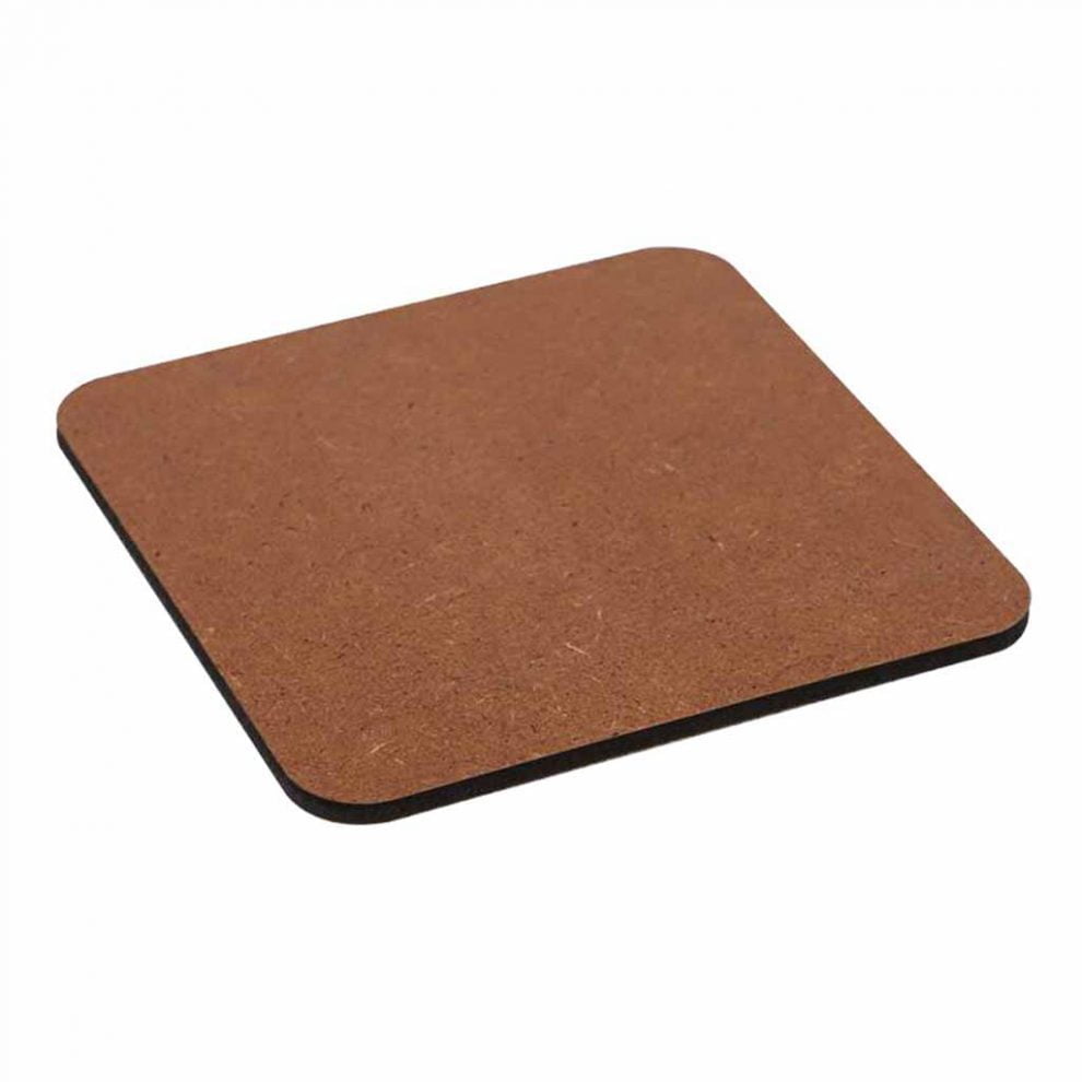 Coaster Square MDF Sublimation Blank with Cork Back [Pack of 50 ...