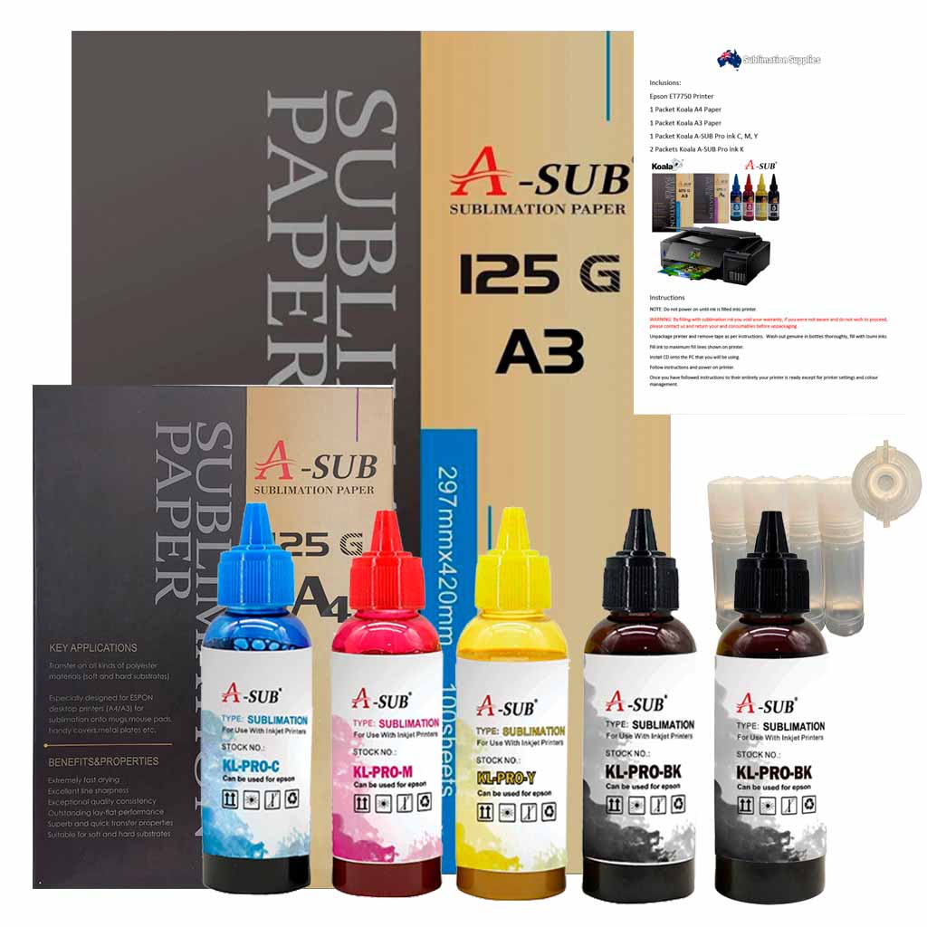 Epson ET7750 Koala Dye Sublimation Conversion Kit No Printer epson-et7750-koala-dye-sublimation-conversion-kit-no-printer