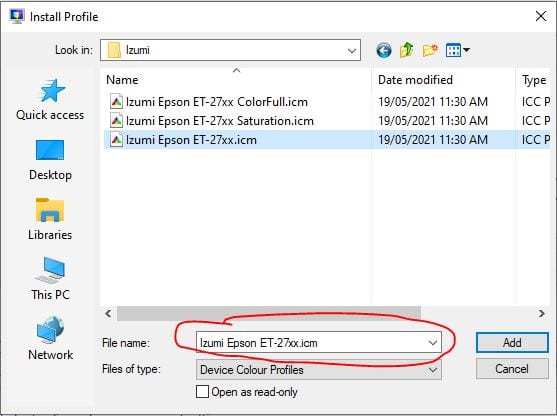 Koala A-SUB Pro ICC Colour Profiles - Sublimation Supplies