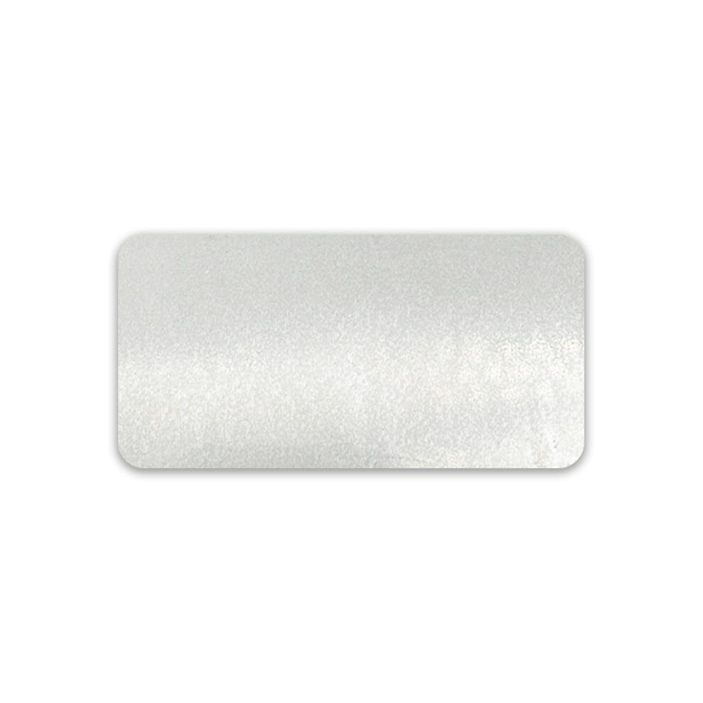 Acrylic Name Badge Rectangle Large Gloss White Sublimation Blank ...