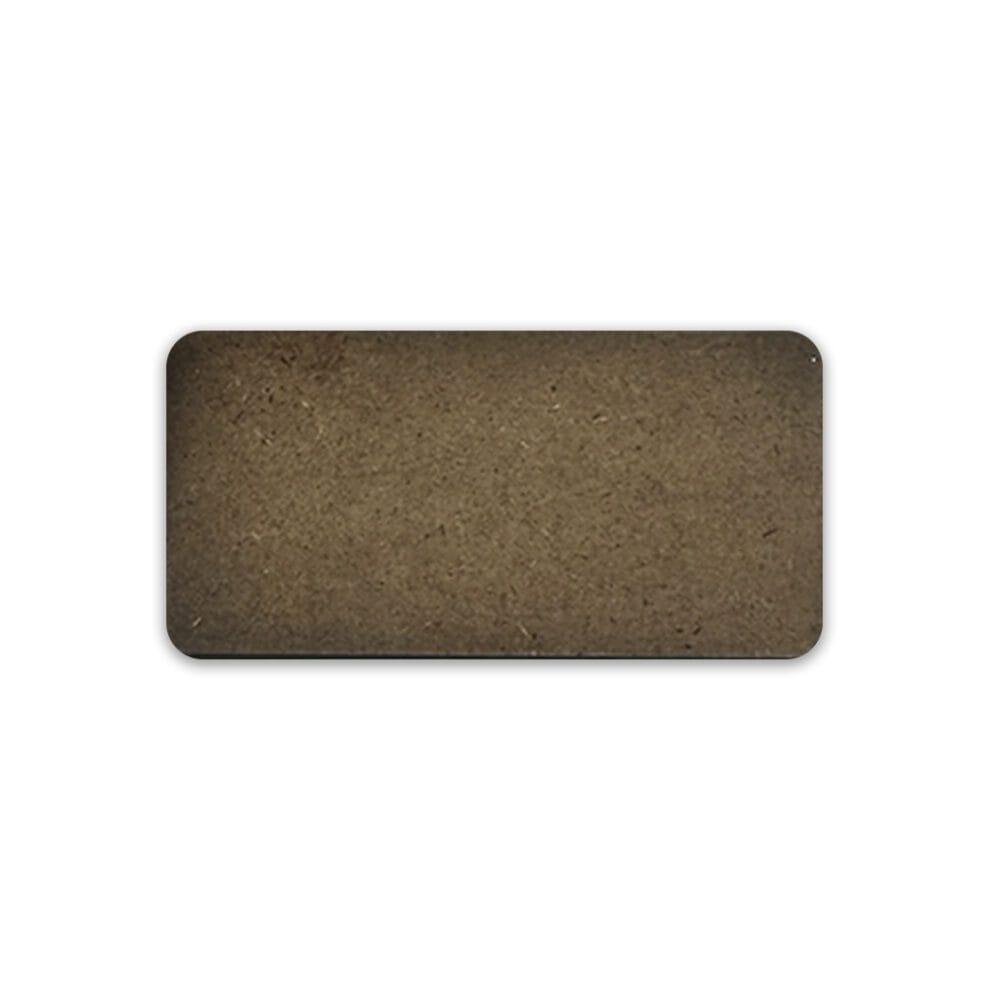 Name Badge Large Rectangle Gloss MDF Sublimation Blank - Sublimation ...