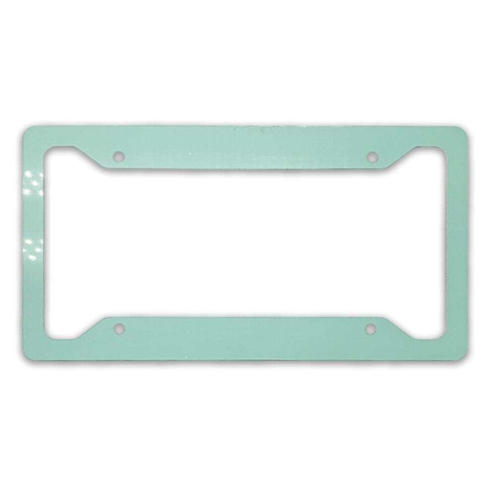 Number Plate Frame UV Resistant Aluminium Gloss Aluminium Sublimation ...