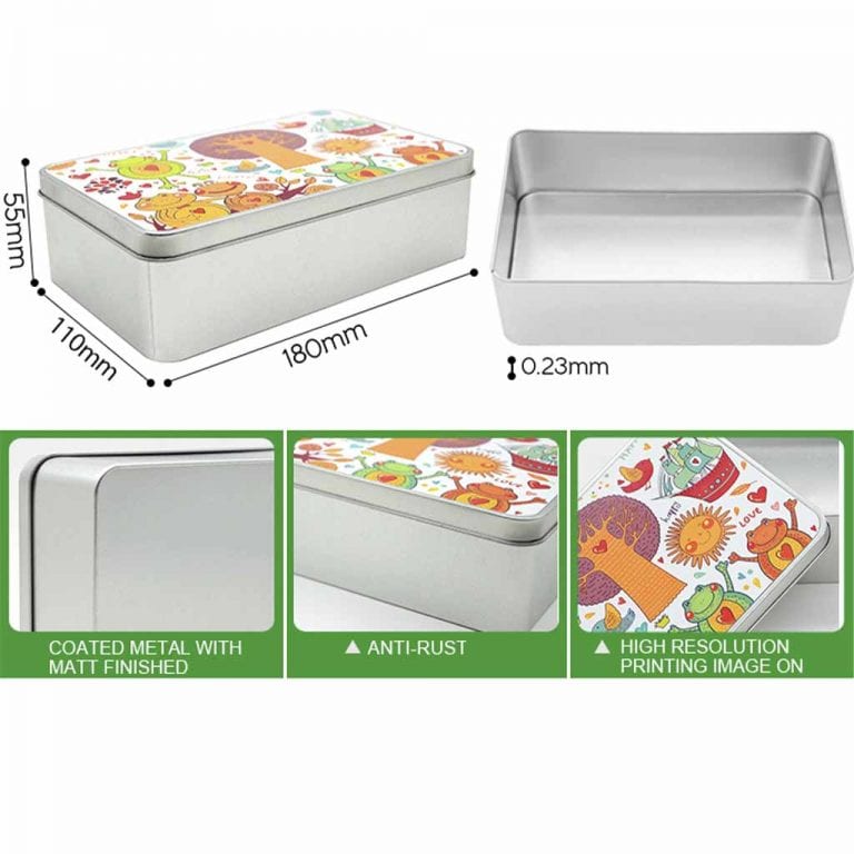 Metal Tin Sublimation Blank [Carton of 25] - Sublimation Supplies