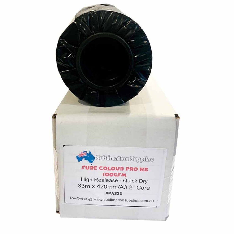 Sure Colour Pro HR Quick Dry High Release A3+ Plus100gsm Roll Paper ...