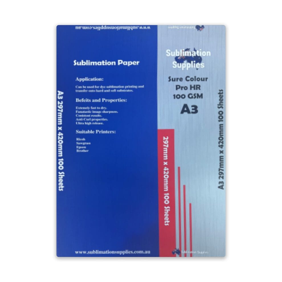 Sure Colour Pro Sublimation Paper Product Category - Sublimation Supplies