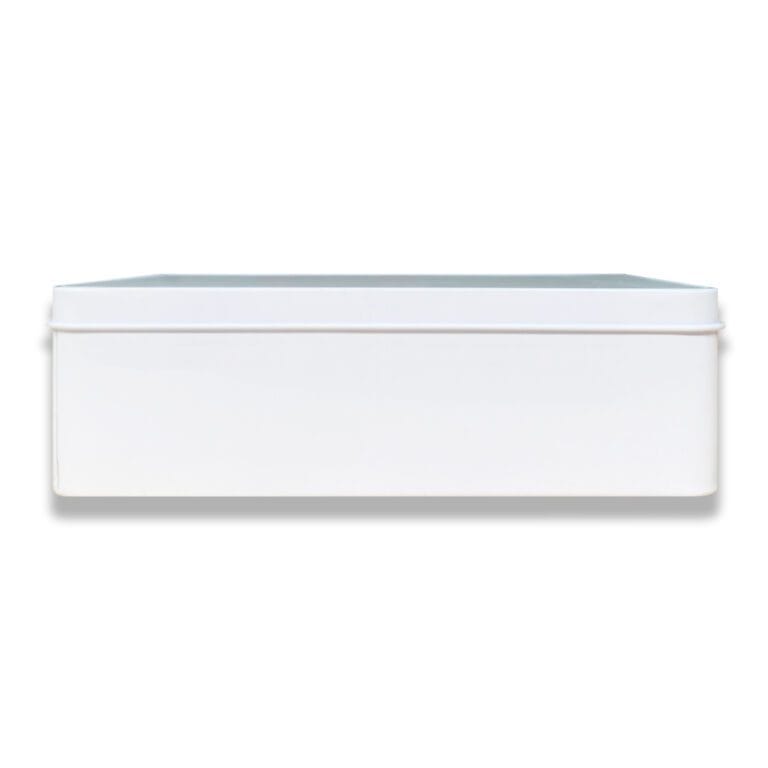 Tin Box White Aluminium Sublimation Blank Box - Sublimation Supplies